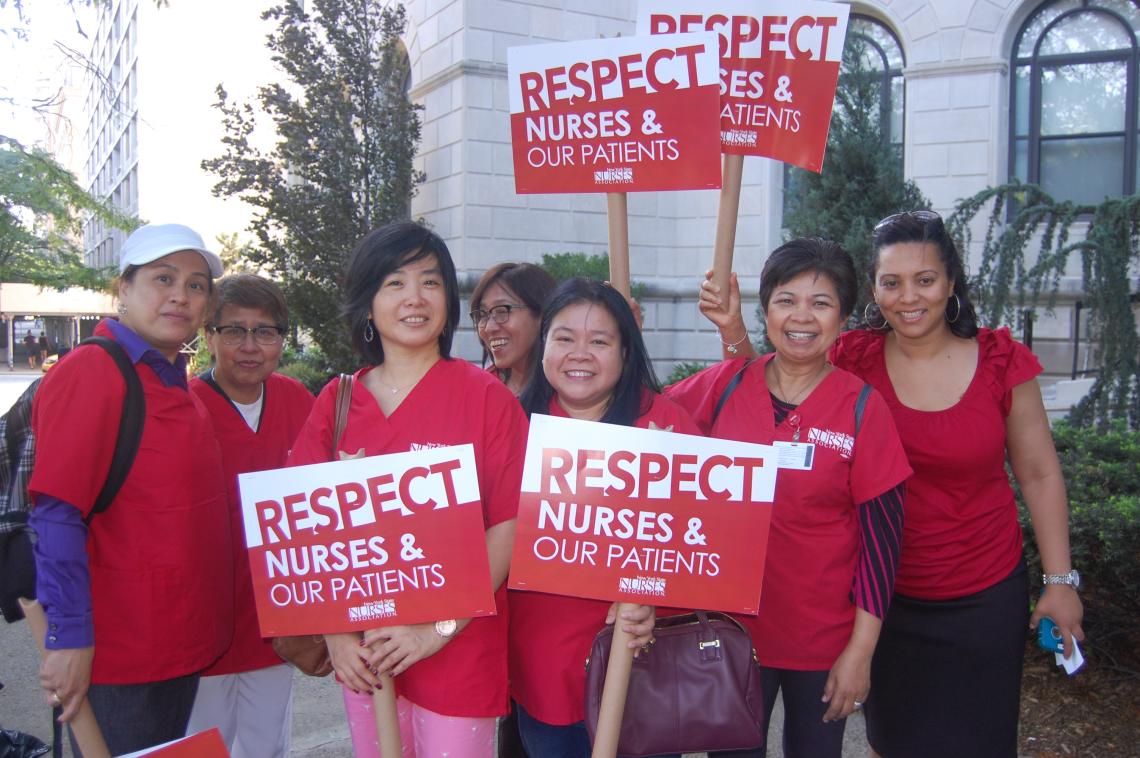 NYSNA and 1199SEIU stand together and say: ‘We care for New York ...